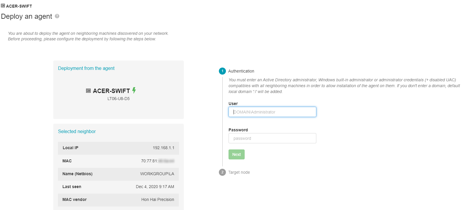Network neighborhood in detail – RG System Help Center